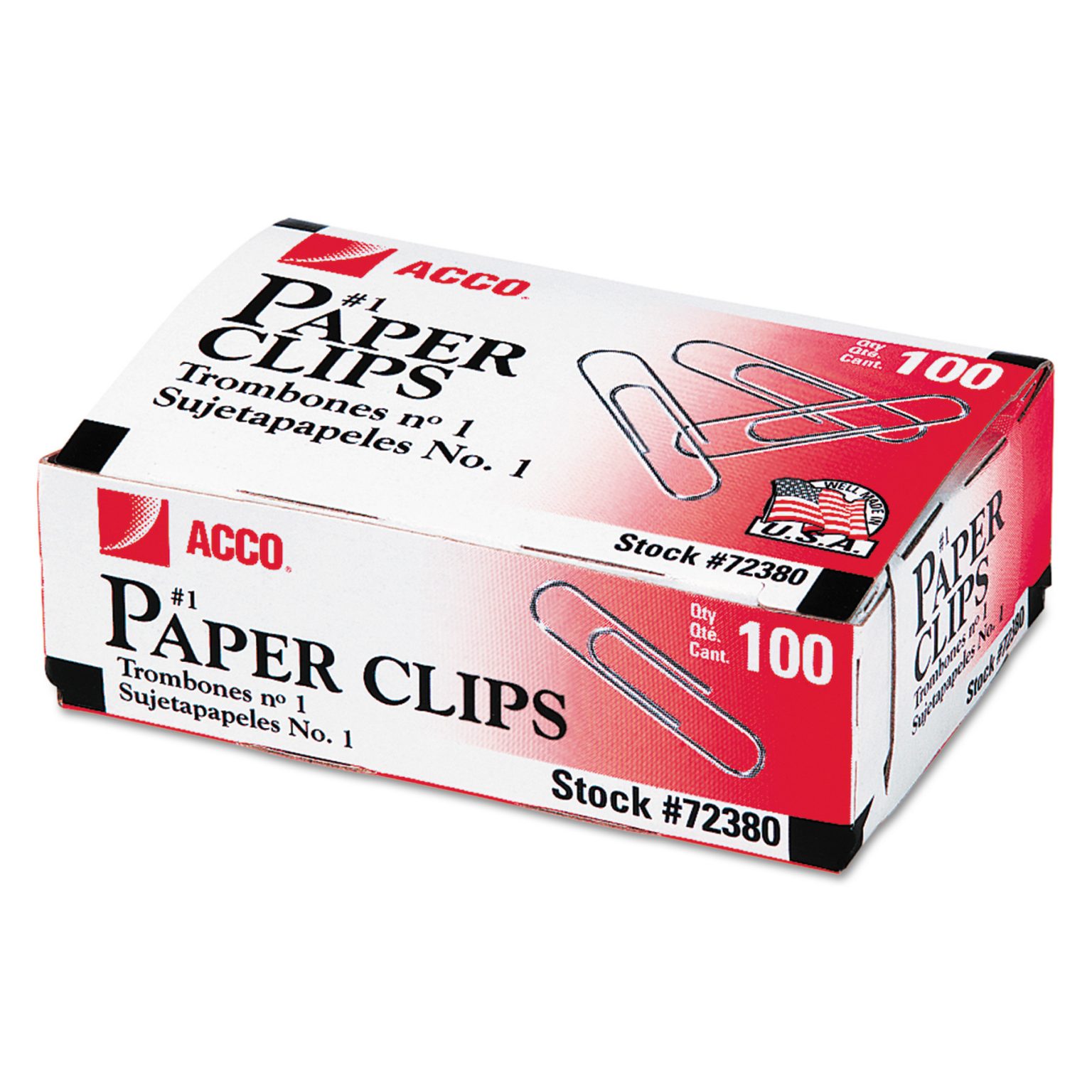 Clips Jumbo Acco Caja De 100 Uds – La Rodali